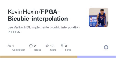 Github Kevinhexinfpga Bicubic Interpolation Use Verilog Hdl Implemente Bicubic Interpolation