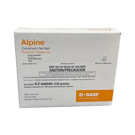 Alpine Cockroach Gel Bait Effective Pest Control Solution Chenarabia
