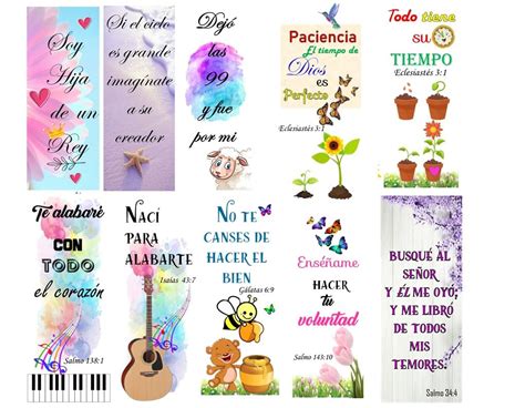 Separadores De Libro Marca Paginas Elaborados En Tela Motivos