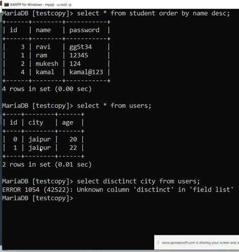 what is sql distinct and how can you use it sql mysql mysqldb mysql workbench youtube