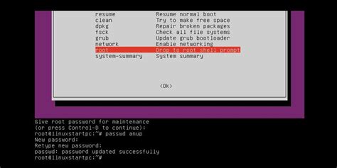 How To Reset Forgotten Password On Ubuntu Linux Start