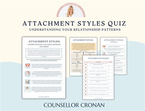 Attachment Styles Quiz Adult Attachment Styles Attachment Worksheet Attachment Theory
