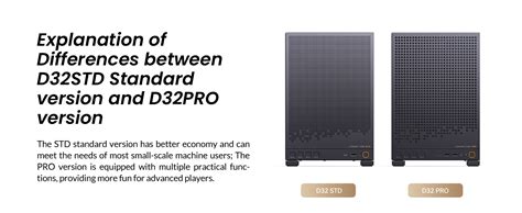 Jonsbo D32 Pro Micro Atx Pc Case High Compatibility Mini Desktop Case A B Mode For