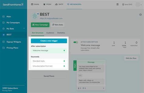 How To Create An Automated Flow For A Telegram Chatbot SendPulse