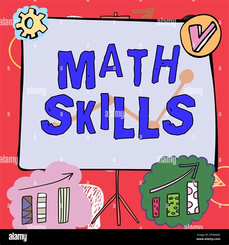 Text Showing Inspiration Math Skills Concept Meaning Starting To Learn How To Count Numbers Add