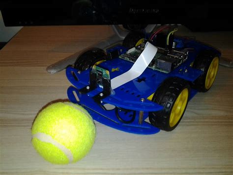 หุ่นยนต์ Raspberry Pi โปรเจค หุ่นยนต์ติดตามวัตถุ Raspberry Pi Opencv