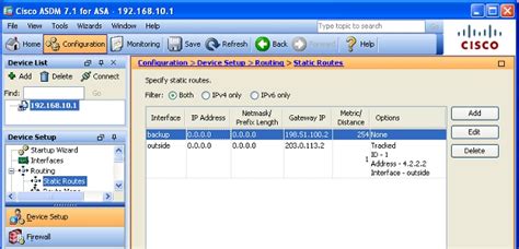 Configure The Asa For Redundant Or Backup Isp Links Cisco Configure The Asa For Redundant Or Backup Isp Links Cisco