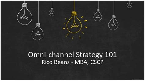 Omni Channel Strategy PPTX Sales Business