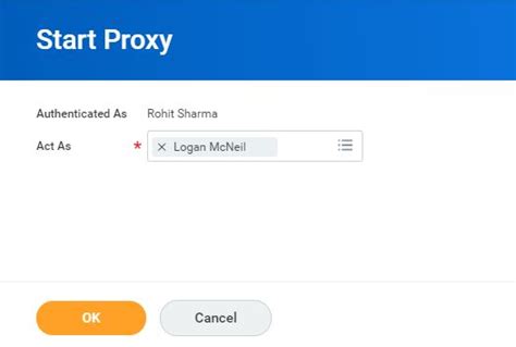 Workday Finance Proxy Access Non Production Tenants