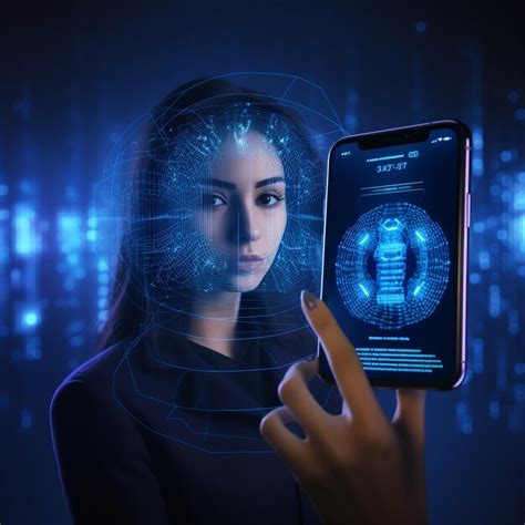 Biometric Security Network Amp Privacy Data Protection Premium Ai Generated Image