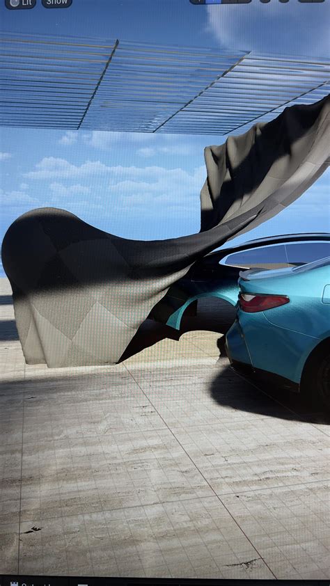 Cloth Collision A Bit Random Runrealengine5