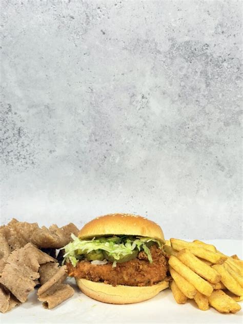 Fillet Burger Box Meal Papas Fast Food Alsager