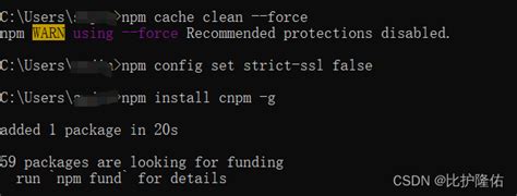 解决npm err code etimedoutandnpm err code cert has expired npm err errno