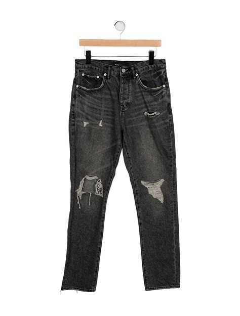 Purple Brand Skinny Jeans W Tags Black 11 Rise Jeans Clothing Wpbur22490 The Realreal