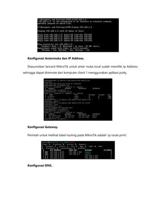 Setting MikroTik Sebagai Gateway PDF