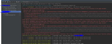 Typescript Protractor Is Inconsistent In Locating Elements How To Resolve The Locator Issue