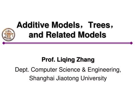 Ppt Additive Models ， Trees ， And Related Models Powerpoint