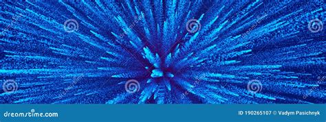 Abstract Circular Speed Background Centric Motion Of Star Trails Starburst Dynamic Lines Or