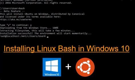How To Install Linux Bash Shell On Windows 10 Step By