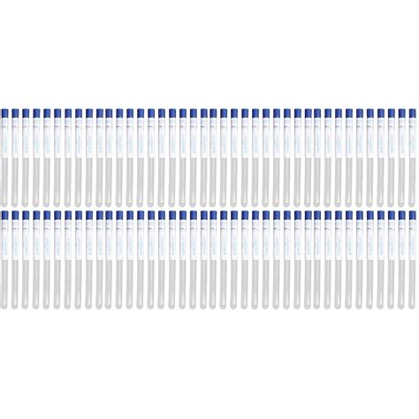 100 Sets Nasopharyngeal Swabs Sampling Nasal Swabs With Tubesrandom Color