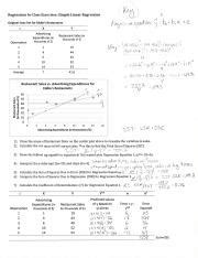 Chapter Simple Linear Regression Exercises Pdf Regression In Class Exercises Simple Linear
