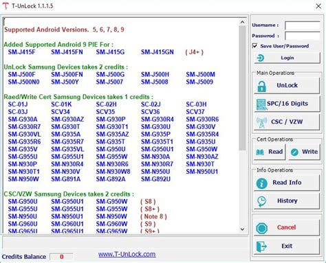 T UnLock Application Update