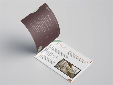 Pages Digital Landscape Booklet Design Behance