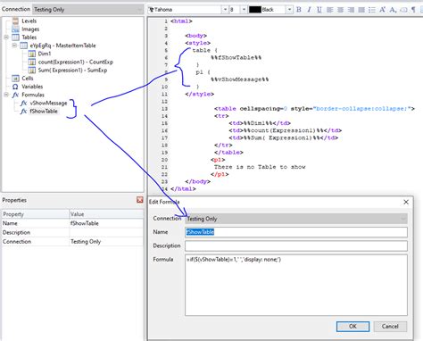 Solved If Table Empty Html Report Qlik Community 1672028