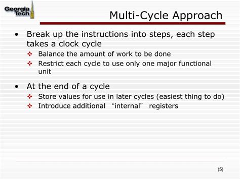 PPT Multi Cycle Datapath PowerPoint Presentation Free Download ID