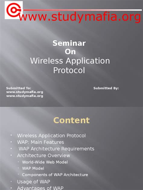wireless application protocol pdf web server internet and web