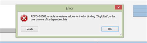 Oracle Application Techno Functional Adfi 05566 Unable To Retrieve