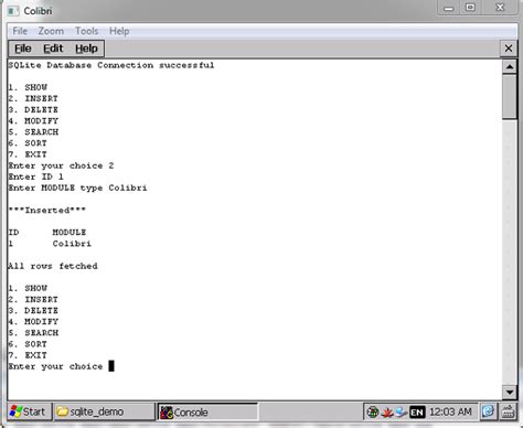 how to use sqlite in c