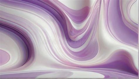 An Abstract Fluid And Iridescent Digital Art Image Evoking A Sense Of Movement With Smooth