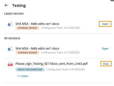 Quick Start Finalize Getting Started With The Word Add In Linksquares Help Center
