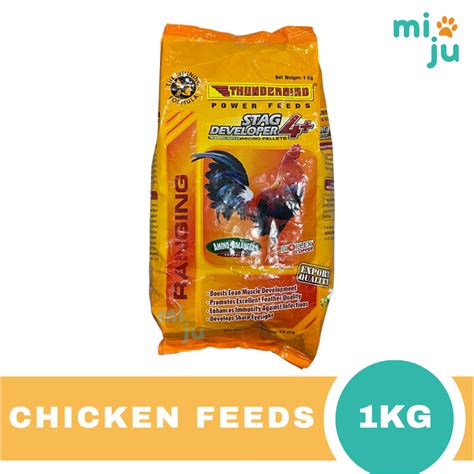 Thunderbird Stag Developer 4 1kg For Gamefowls Shopee Philippines