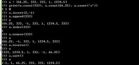 程式扎記 The python tutorial Data Structures