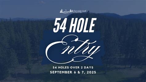 54 Hole Chewelah Golf And Country Club