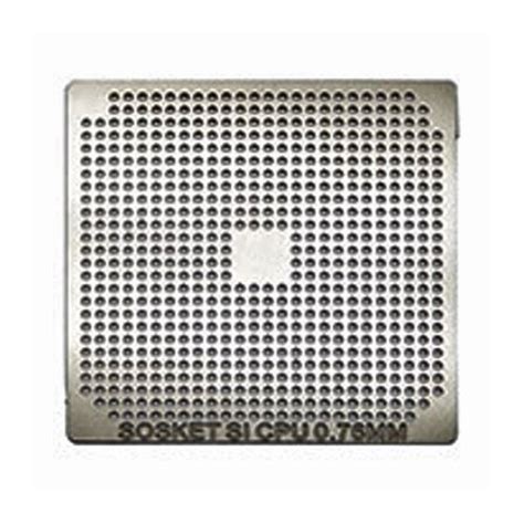 Socket S1 Stencil Template Socket S1 Stencil Template