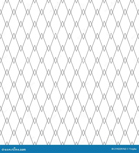 Seamless Geometric Diamonds Grid Lattice Pattern Stock Vector Illustration Of Pattern Print