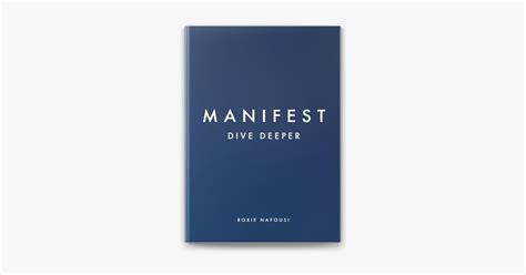 ‎manifest Dive Deeper By Roxie Nafousi On Apple Books
