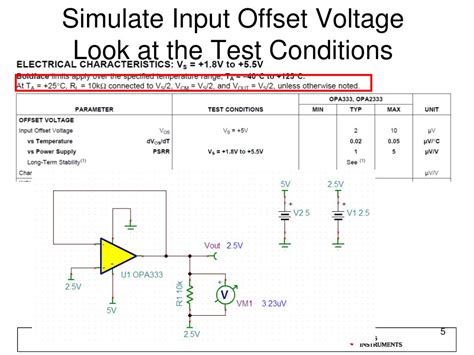 Ppt Op Amp Offset Voltage Aew 0100 Powerpoint Presentation Free