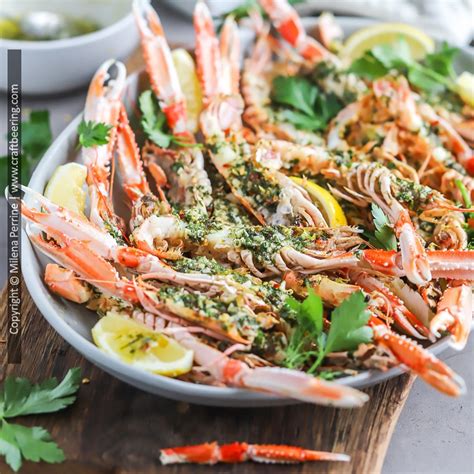 Langoustine With Butter Sauce Nordic Recipe