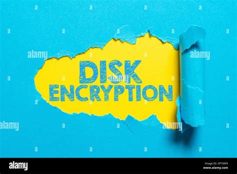 Inspiration Showing Sign Disk Encryption Internet Concept The Security