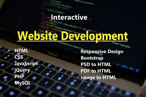 Develop Responsive Website Using Html Css Javascript Php Mysql And Bootstrap By Bytes Lab