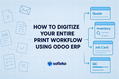 Workflow Mapping In Odoo Erp Digitize Your Print Process