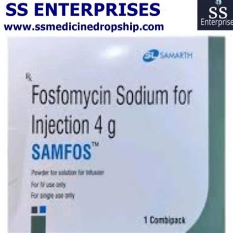 Fosfomycin 4gm Injection At ₹ 1071vial Fosfomycin Sodium Injection