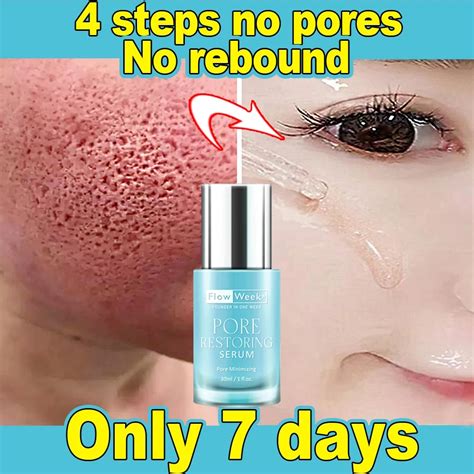 Flowweek Original Pore Minimizing Essence Hyaluronic Acid Shrink Pores Pore Refinement Pores