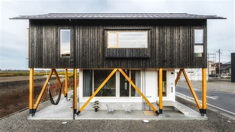 Ushijima Architects Designs Flood Resilient U House Near Japanese Lake