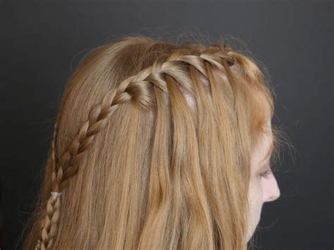 Waterfall Braid Tutorial 22 Art And Craft Ideas