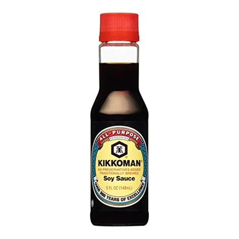 Molho De Soja Shoyu Kikkoman Tradicional 148ml Konbini